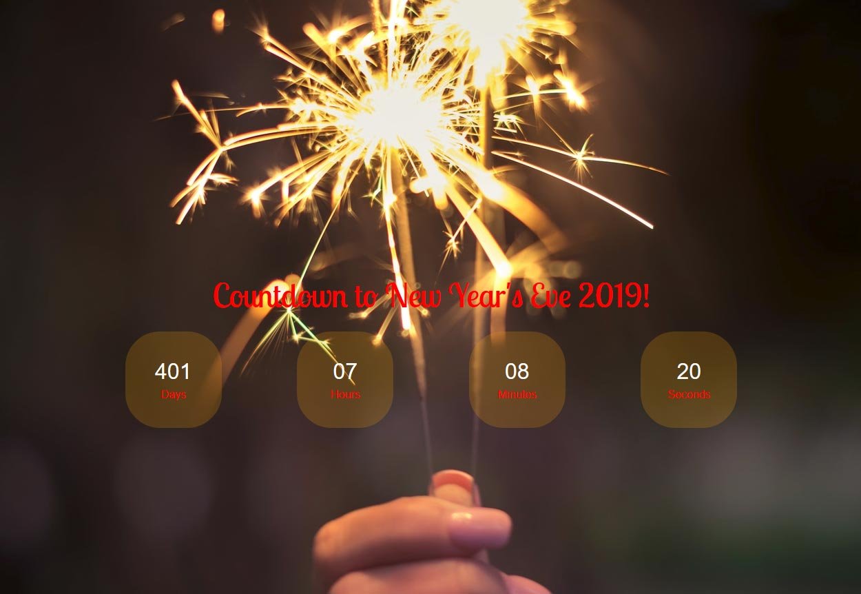 Countdown Timer | Web Builder Templates